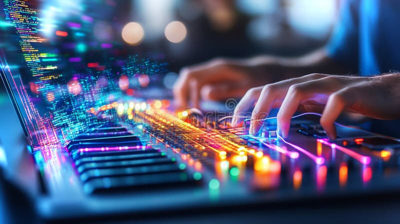 Students Collaborate on Digital Music Programming Using an Advanced Synthesizer in a Creative ...