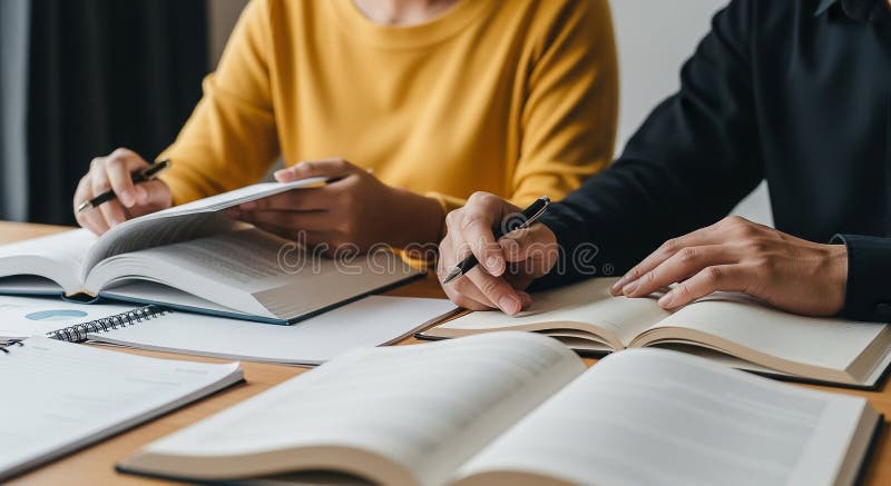 Students Studying Together Group Study Learning Education Teamwork Collaboration Academic ...