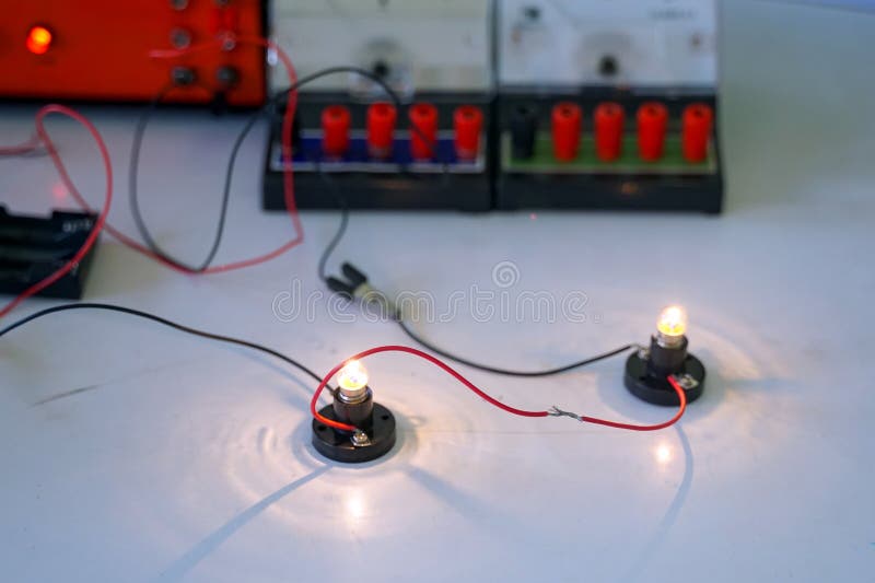 Students are Conducting Experiments on Basic Electrical Circuits ...
