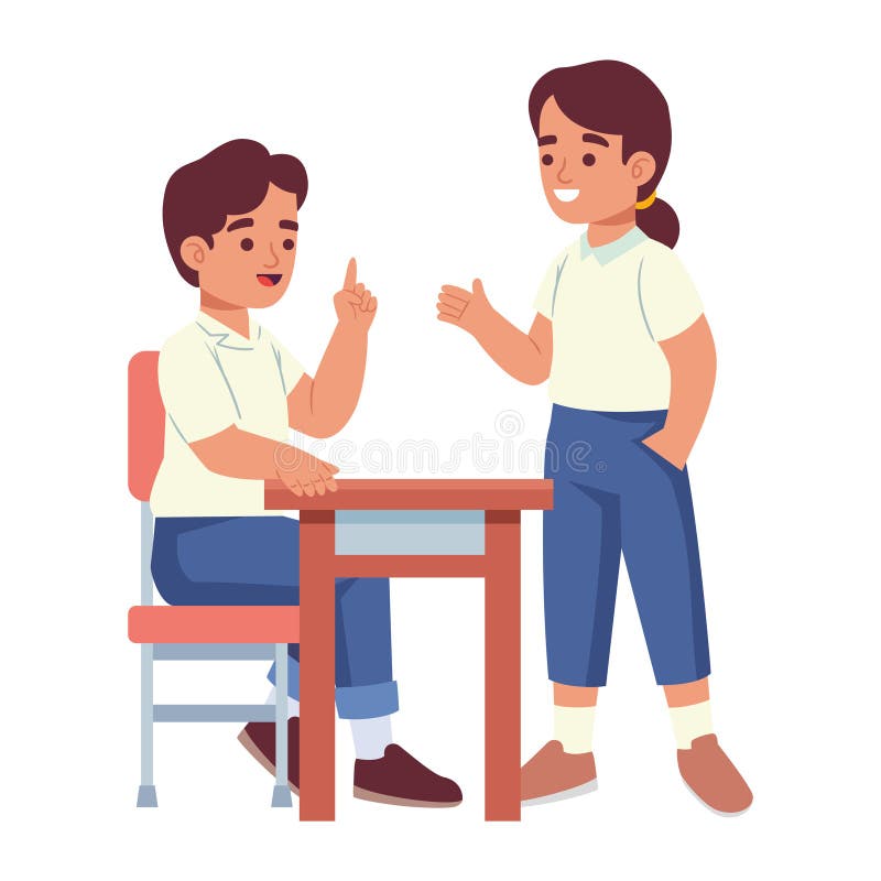 Students Council Collaboration Stock Vector - Illustration of decision ...