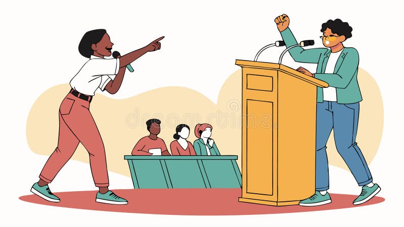 Classroom Discussion Cartoon Stock Illustrations – 1,238 Classroom ...