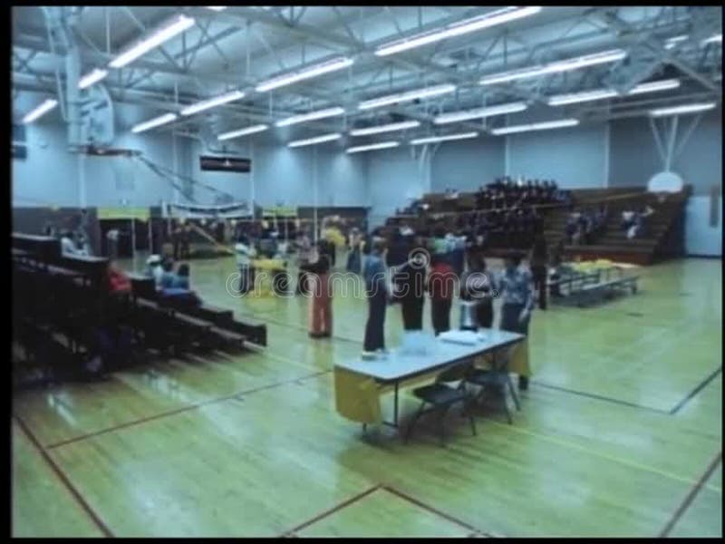 Students Arranging Chairs in Schoolyard Stock Video - Video of ...