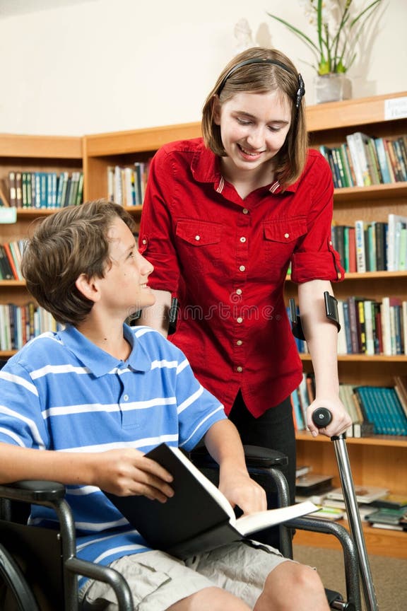 Students with Disabilities stock photo. Image of male - 20519594