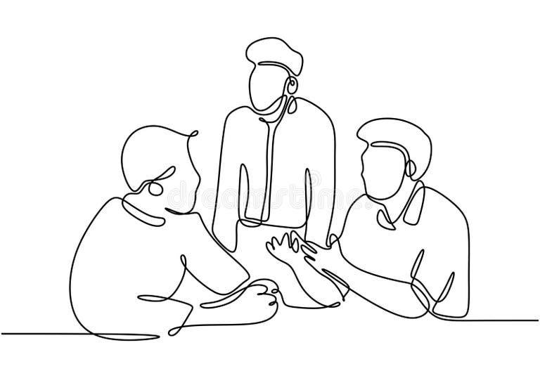 Collaboration Drawing Stock Illustrations – 10,729 Collaboration ...