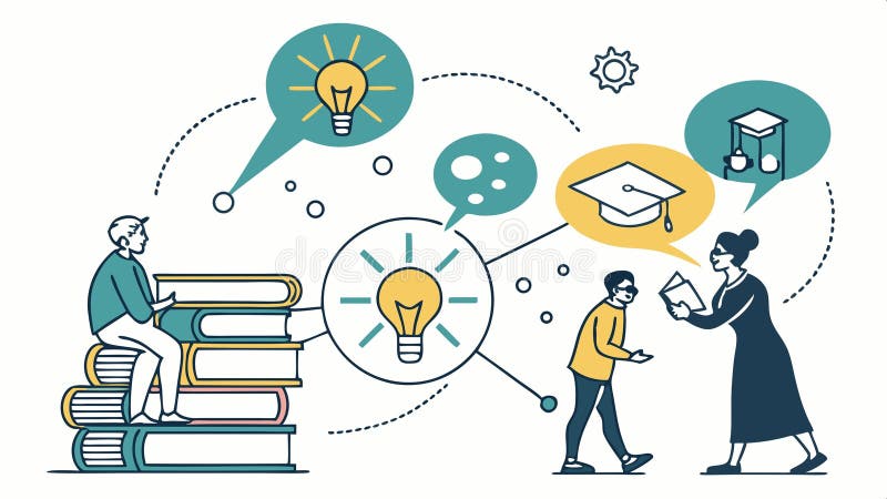 Students Discussing and Learning, Education and Collaborative Study ...