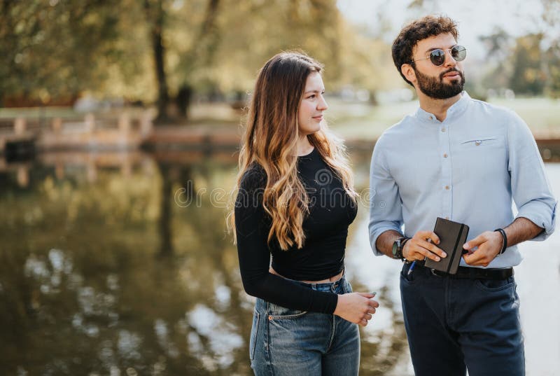 Students Discussing School Subjects, Preparing for Exams, and Working ...
