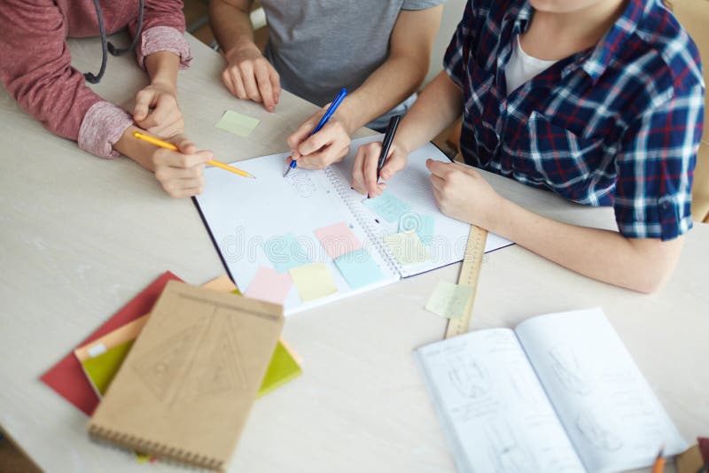Students drawing stock image. Image of student, university - 85837837