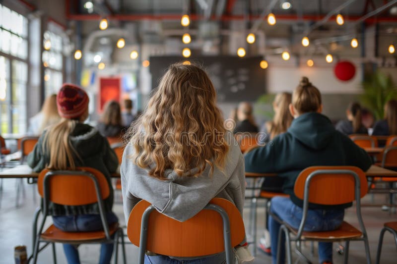 Students Focus on Their Lessons in a Stylish, Contemporary School ...