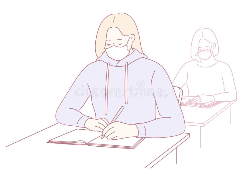 Students Fully Engaged in the Exciting Learning Process while Wearing ...