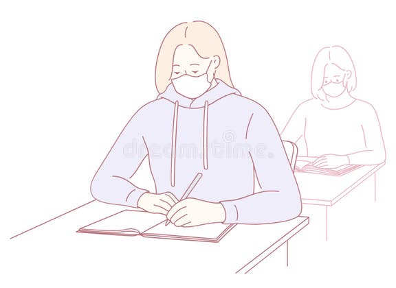 Students Fully Engaged in the Exciting Learning Process while Wearing ...