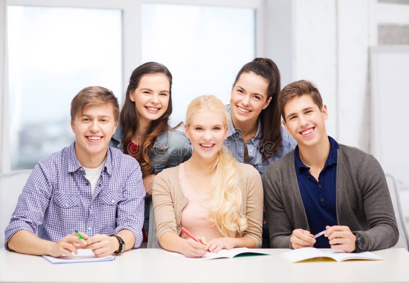 Students Having Fun at School Stock Image - Image of education, cute ...