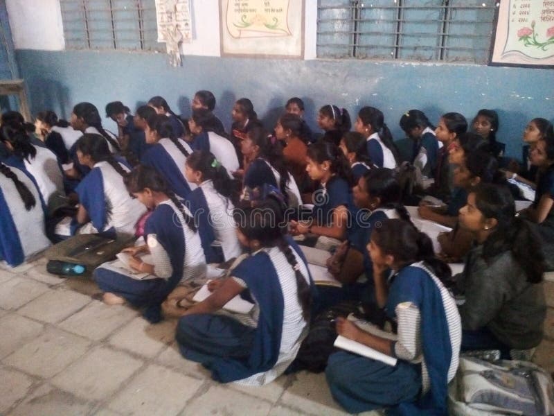Students for Indian School in Training Study Editorial Stock Image ...