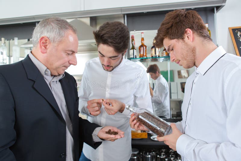 Students Learning about Coffee Beans Stock Image - Image of fruit ...