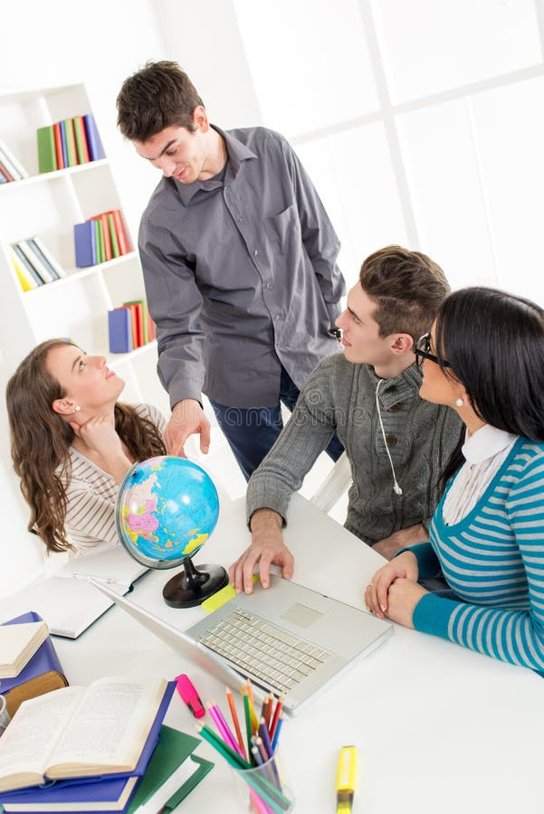 Students Learning stock image. Image of school, book - 52221535