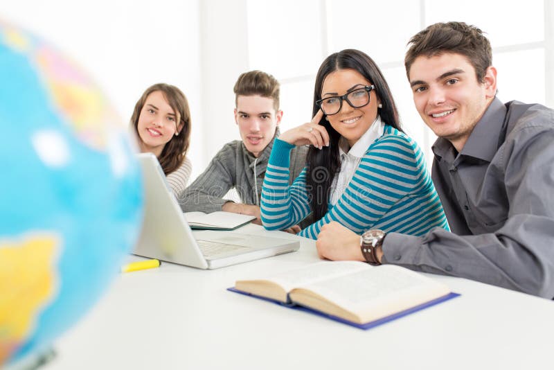 Students Learning stock image. Image of selective, camera - 52111655