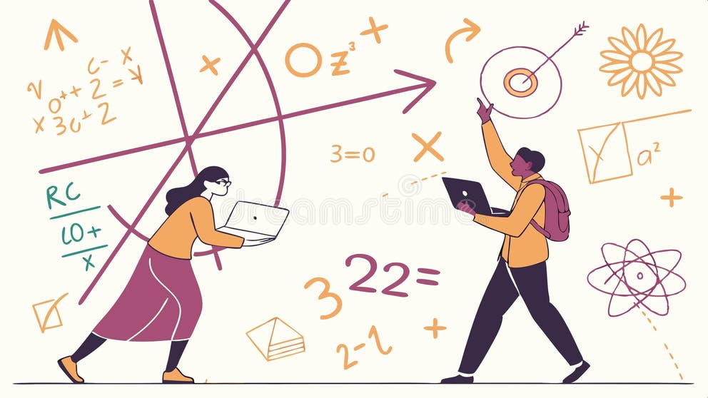 Students Learning Math, Education Scene, Classroom Study, Knowledge ...