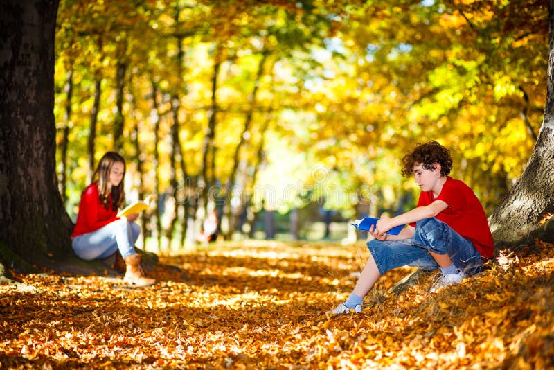 Students learning outdoor stock image. Image of learn - 34255617