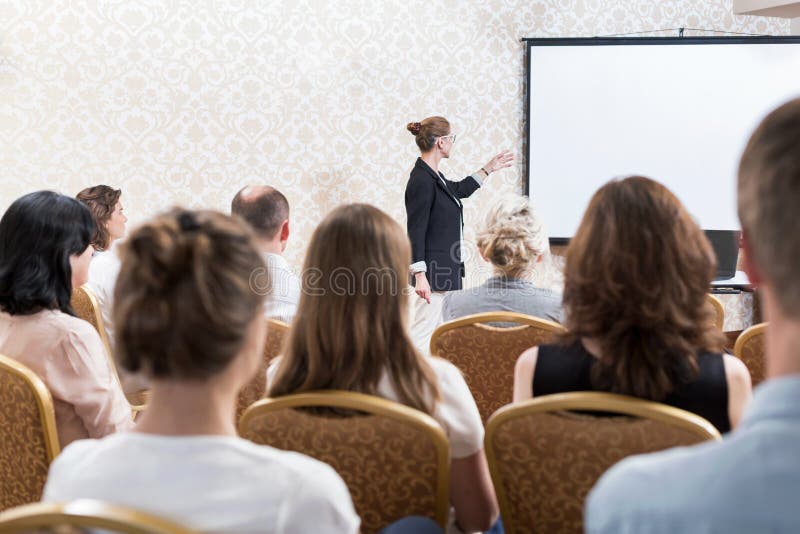 Students during lecture stock image. Image of business - 59010859