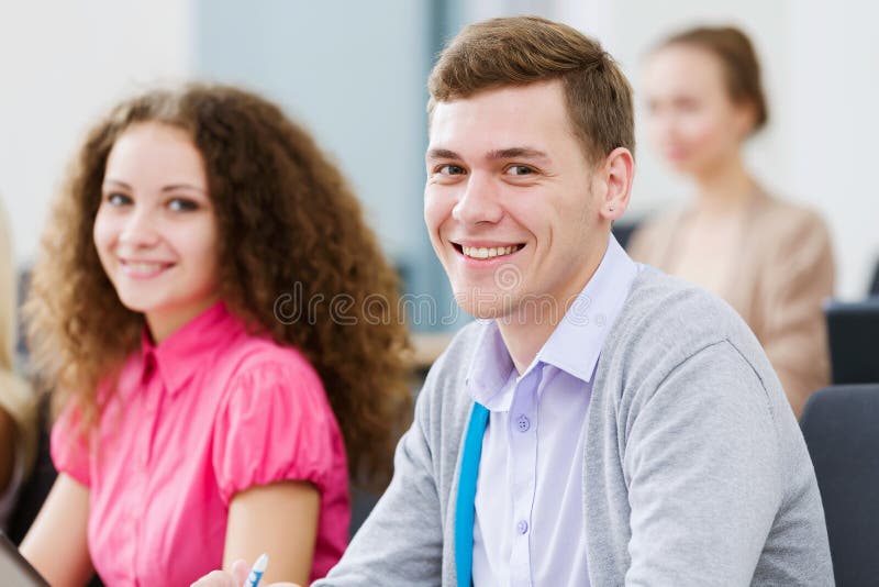 Students at lesson stock image. Image of academy, learn - 56554077