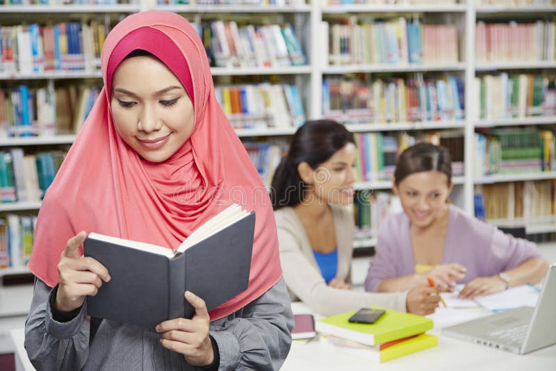 Students at Library. Conceptual Image Stock Image - Image of knowledge ...