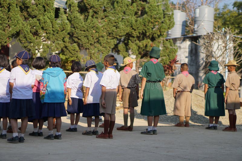 Children Lining Up Classroom Stock Photos - Free & Royalty-Free Stock ...