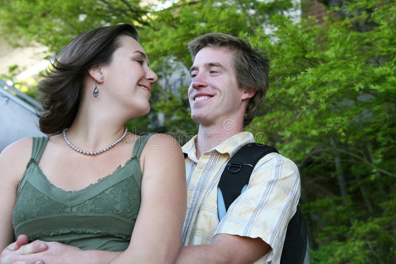 Students in Love stock image. Image of sentiment, partners - 2272925