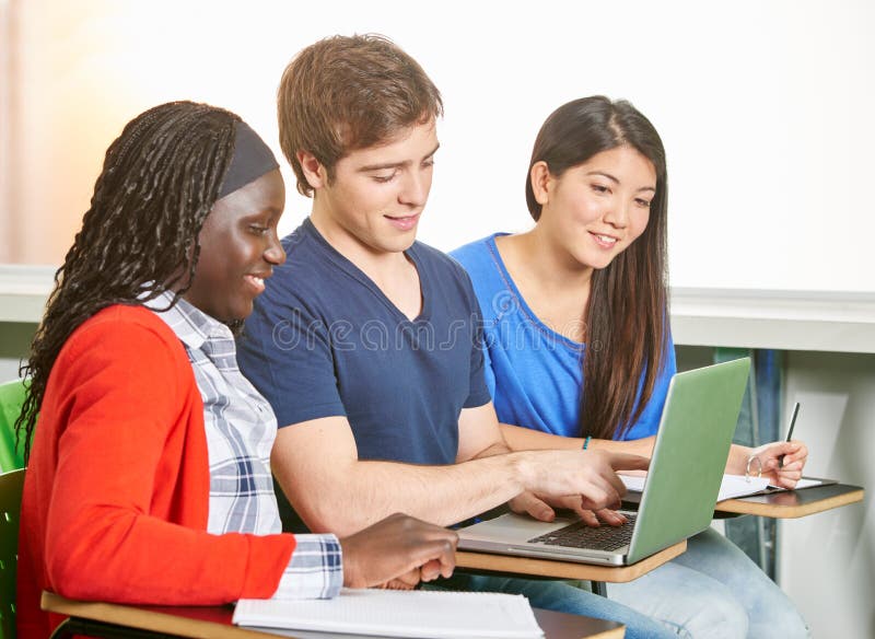 Students make team work stock image. Image of girl, high - 64499071