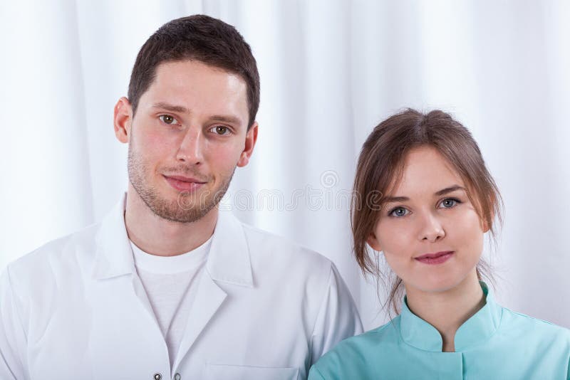 Students of medicine stock image. Image of brown, hospital - 44262767