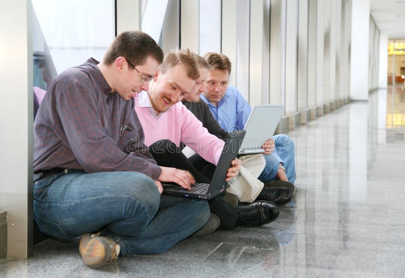 Internet cafe stock image. Image of center, black, crystal - 3297609