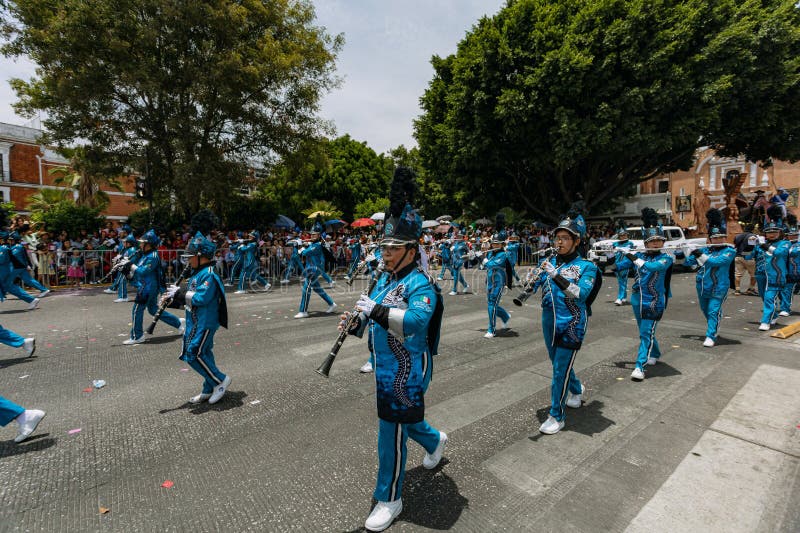 Students Parade in Representation of the Battle of May 5 Editorial ...