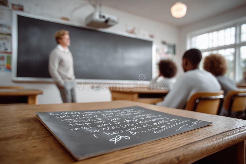 Students Pass Handwritten Notes Behind Teacher S Back in 1990s ...