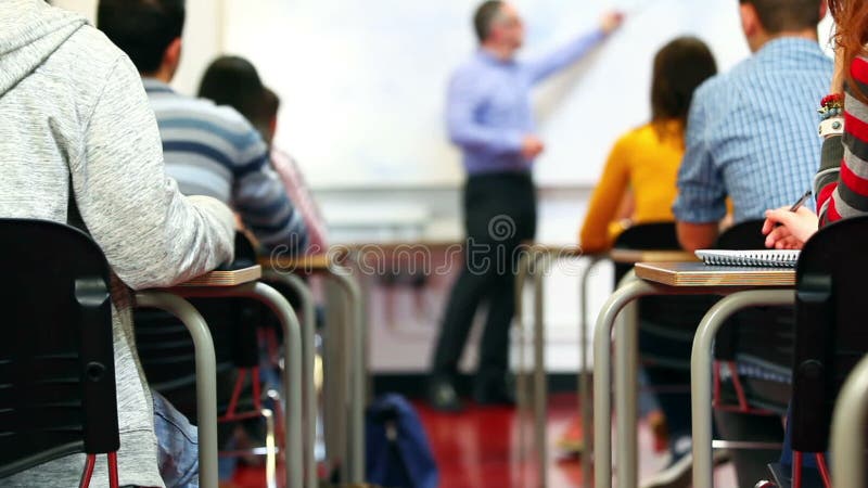 Students Passing Notes in Class Stock Video - Video of studying ...
