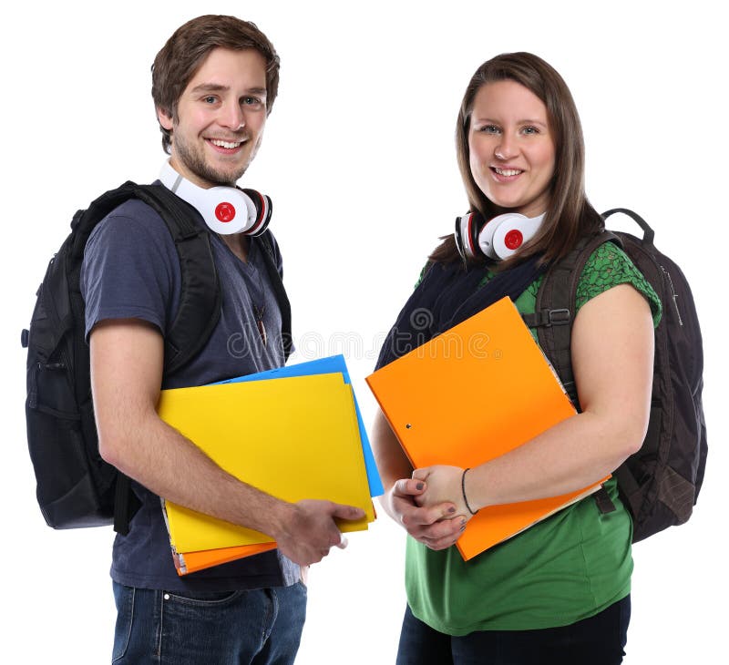 Students Student Group of Young People Full Body Portrait Education ...