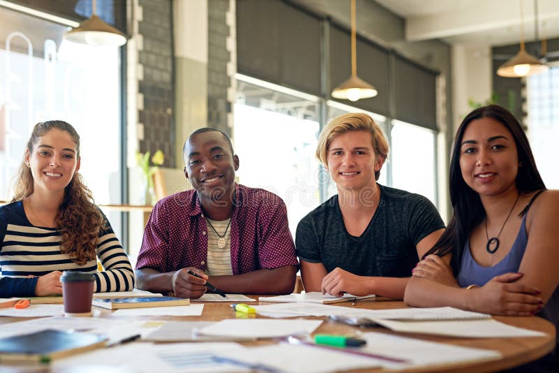 Students, Portrait and Boy with Smile in Hallway with Education, Study ...