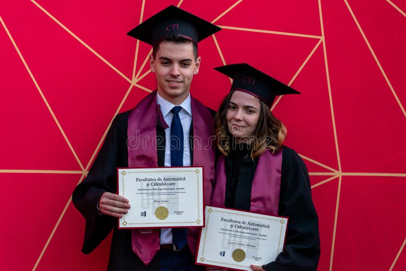 Students Posing at the Graduating Day Editorial Stock Image - Image of ...