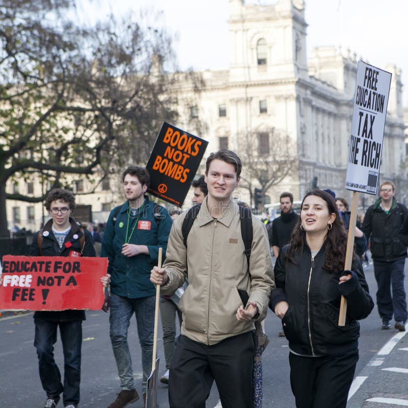 Students Protest Against Fees and Cuts and Debt in Central London ... Students Protest Against Fees and Cuts and Debt in Central London ...