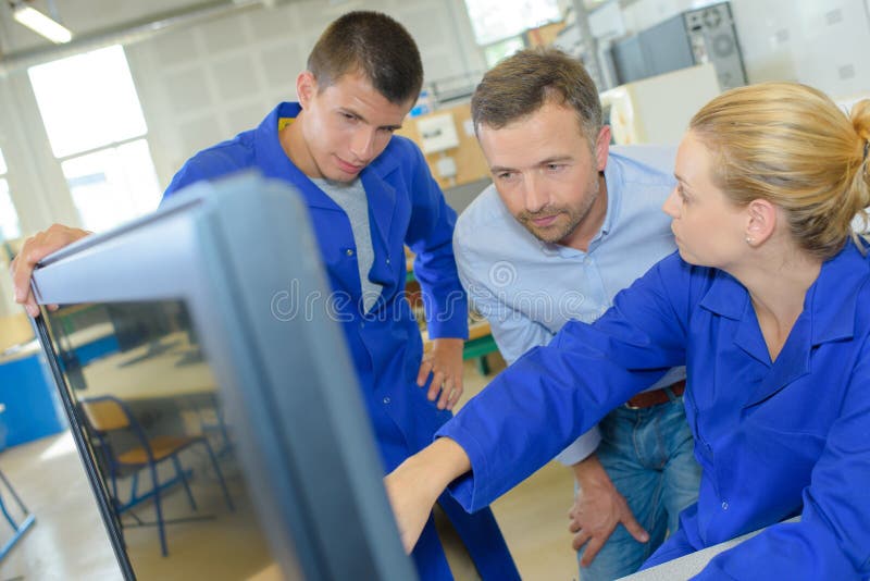 Students Questioning Teacher Stock Image - Image of college, placement ...