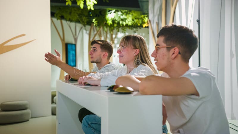 Students at a Quiz Competition Stock Image - Image of show, subject ...