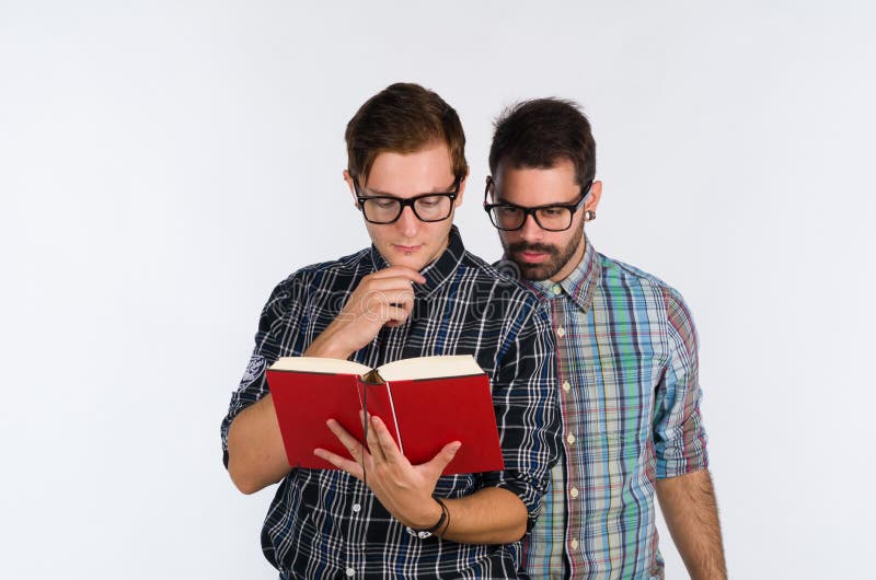 Students reading stock image. Image of pierced, students - 46783515