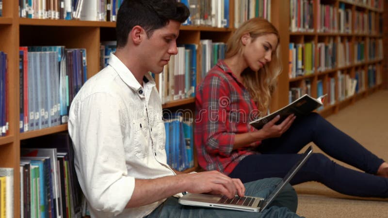 Students revising stock image. Image of sitting, partners - 120799