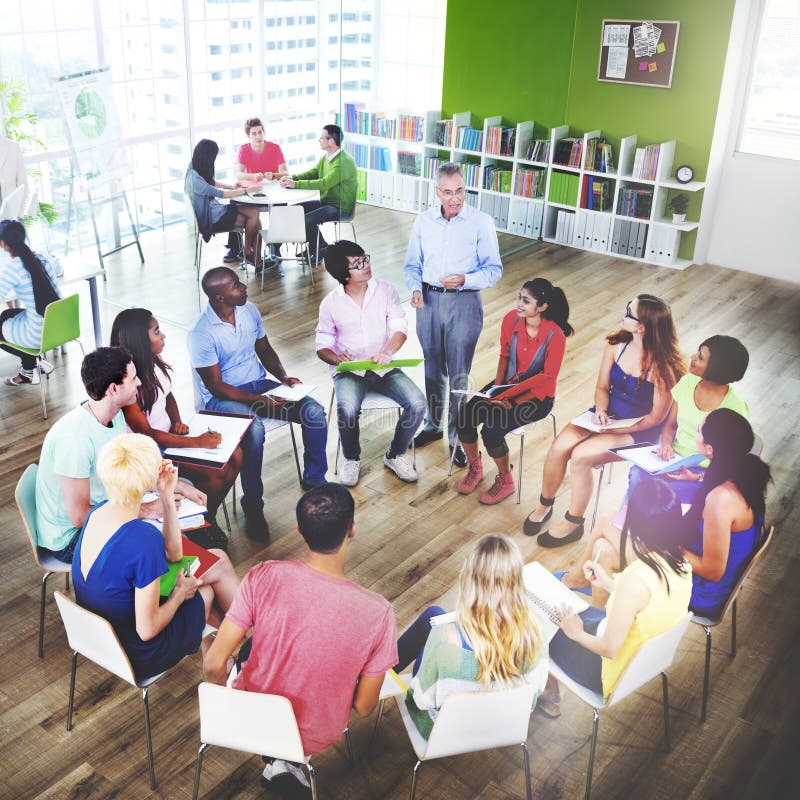 Students School College Teaching Learning Education Concept Stock Photo ...