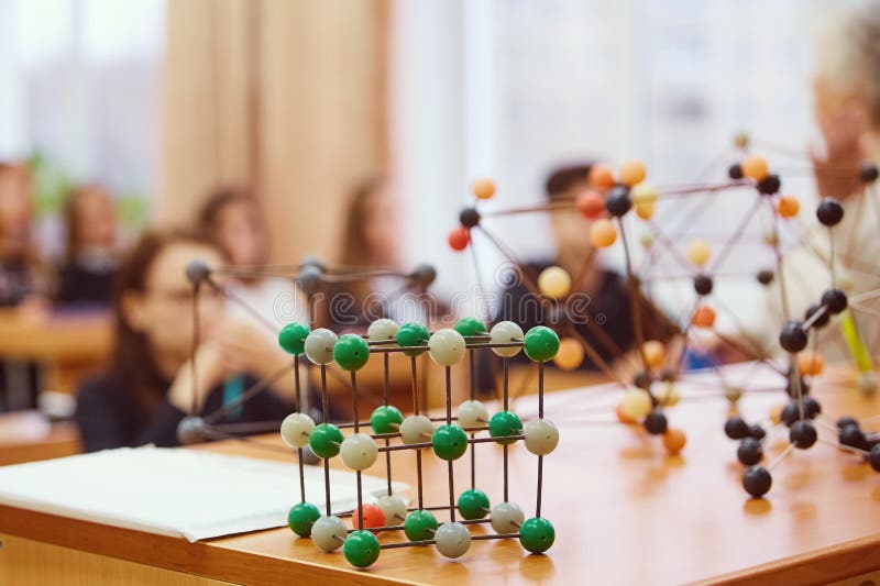 Students Sit in the Classroom and Listen To a Lecture in Science Stock ...