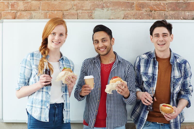 Hungry students stock photo. Image of indoors, hunger - 25940554
