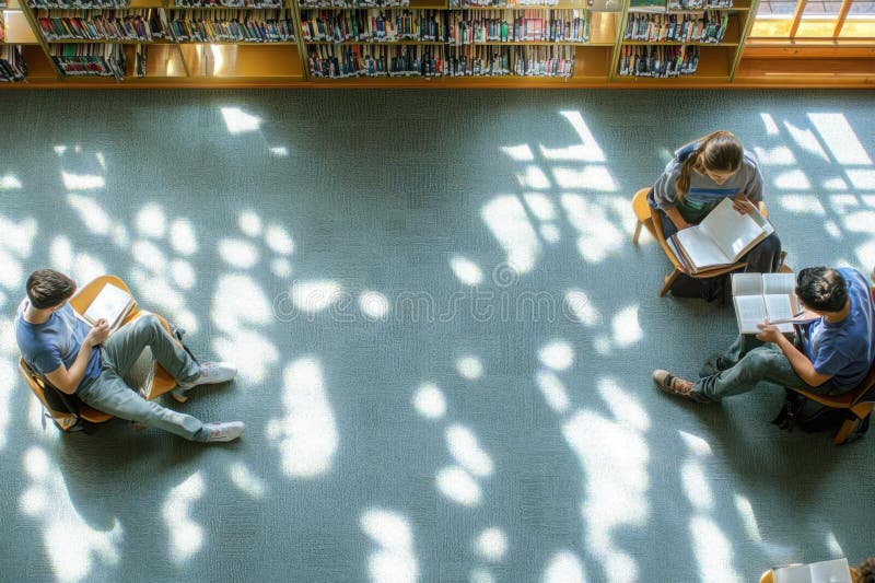 Students Study in Library with Quiet Ambience and a Peaceful Place To ...
