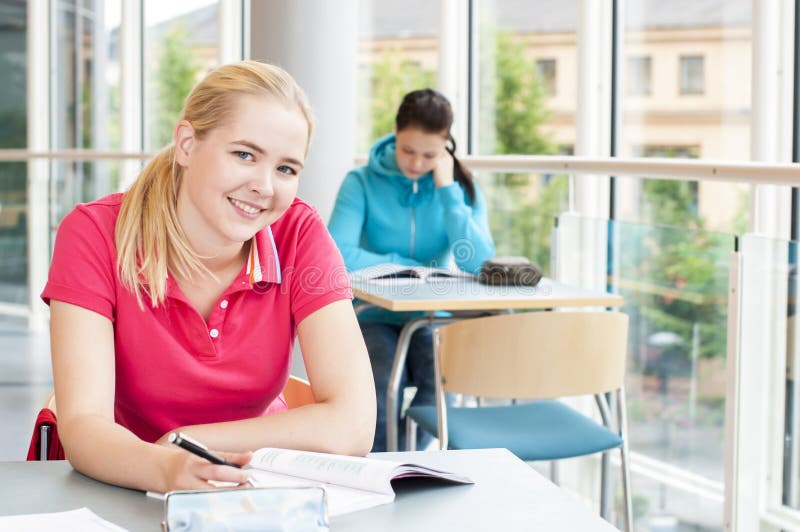 College Students Having Fun Studying Together Stock Photo - Image of ...