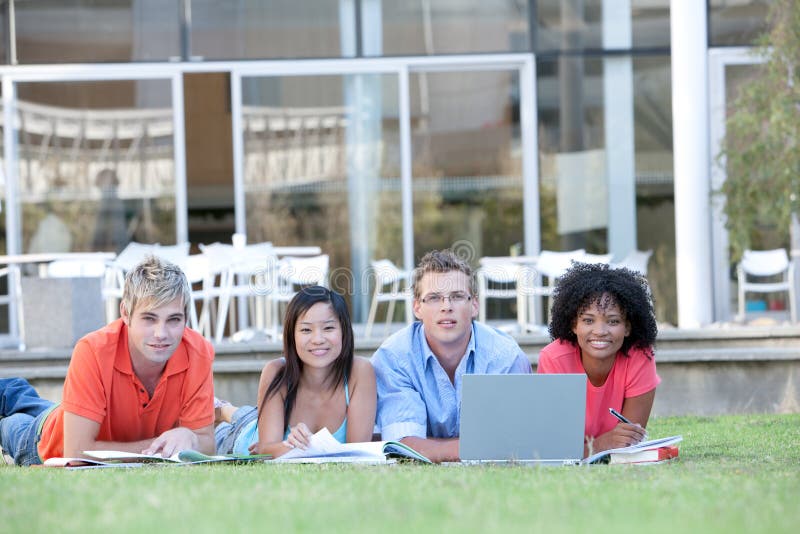 Students studying stock photo. Image of learning, enjoyment - 9390342