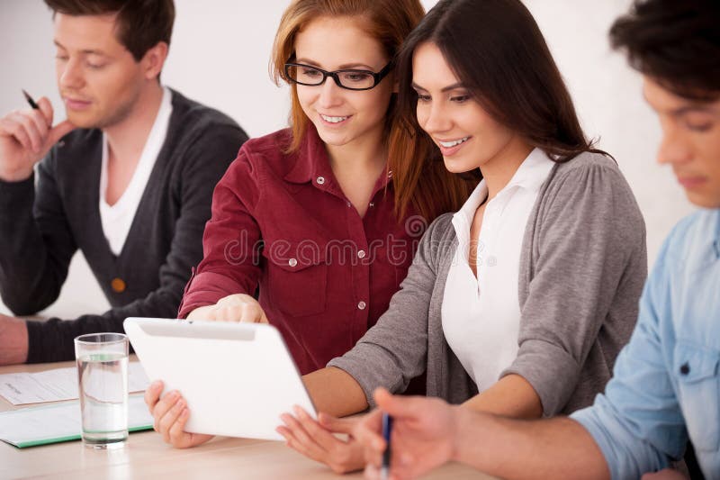 Students Studying Together. Stock Image - Image of meeting, smile: 38226277