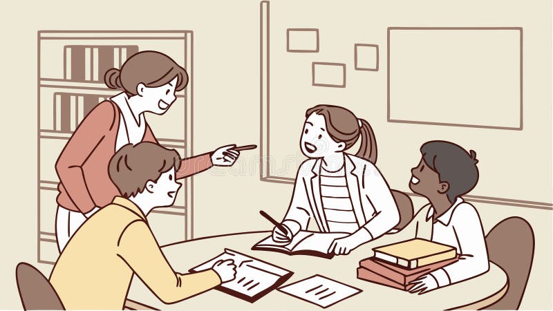 Students Studying Together Group Study and Collaborative Learning ...