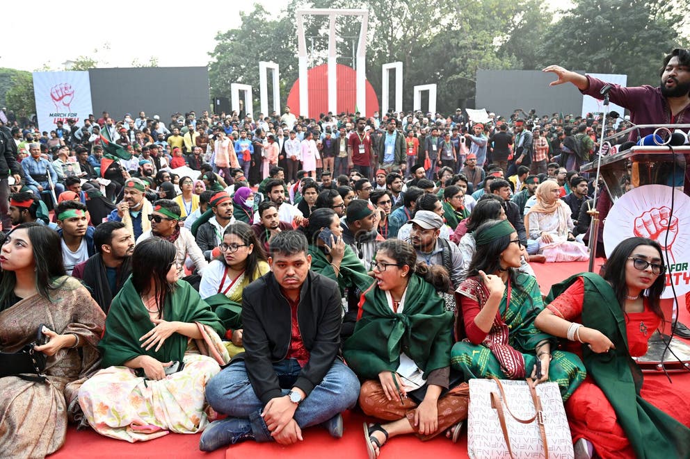 Anti-Discrimination Student Movement Held a March for Unity Program in ...