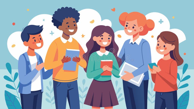 Students Taking Turns Sharing Positive Affirmations and Offering ...